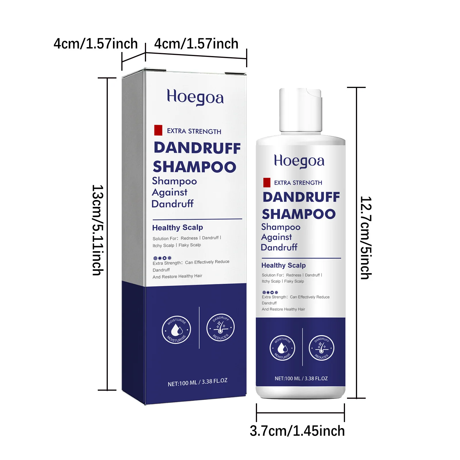 Customized Folliculitis Shampoo - Seborrheic Dermatitis Treatment