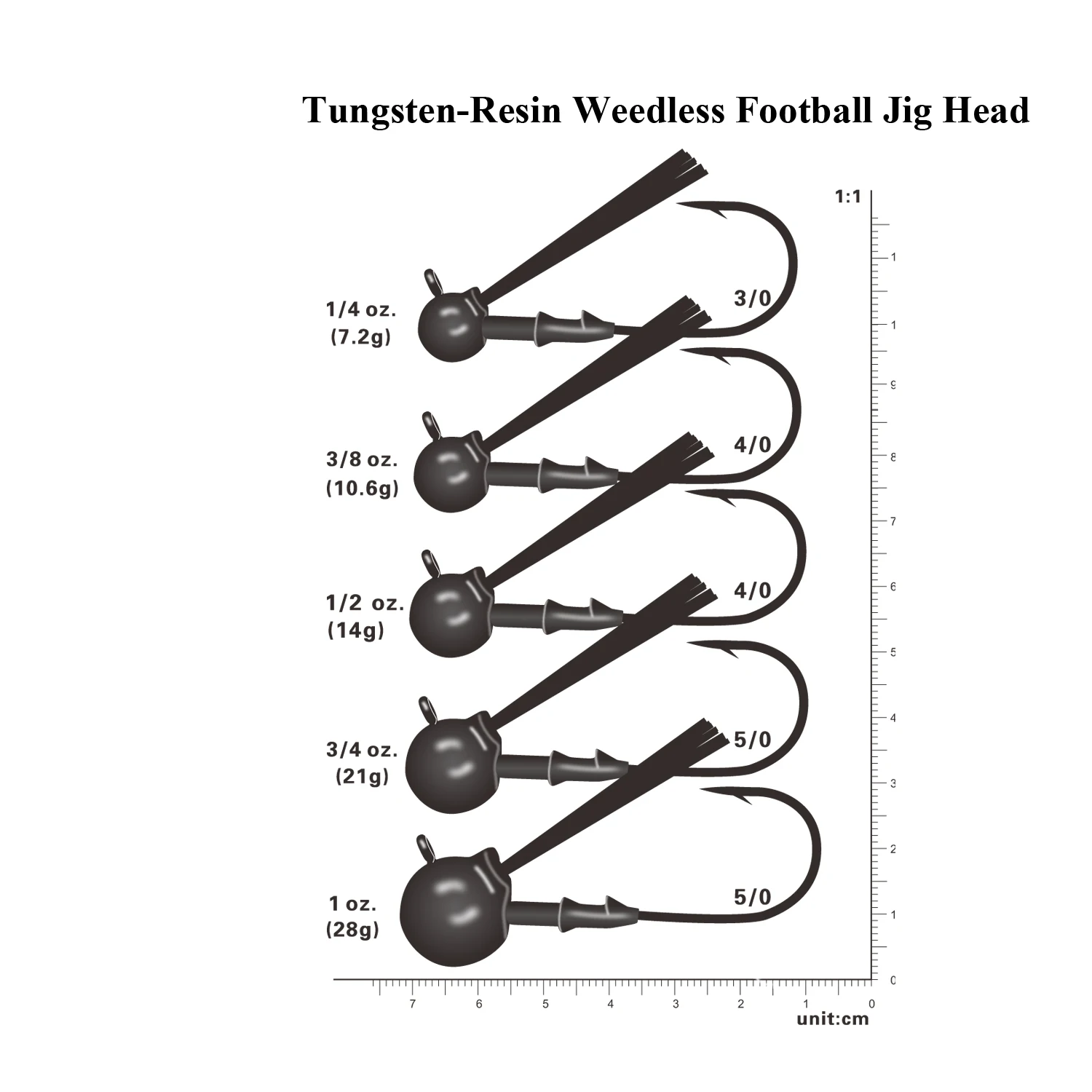 Bulk Weedless Football Jig Heads at Elaine Hudson blog