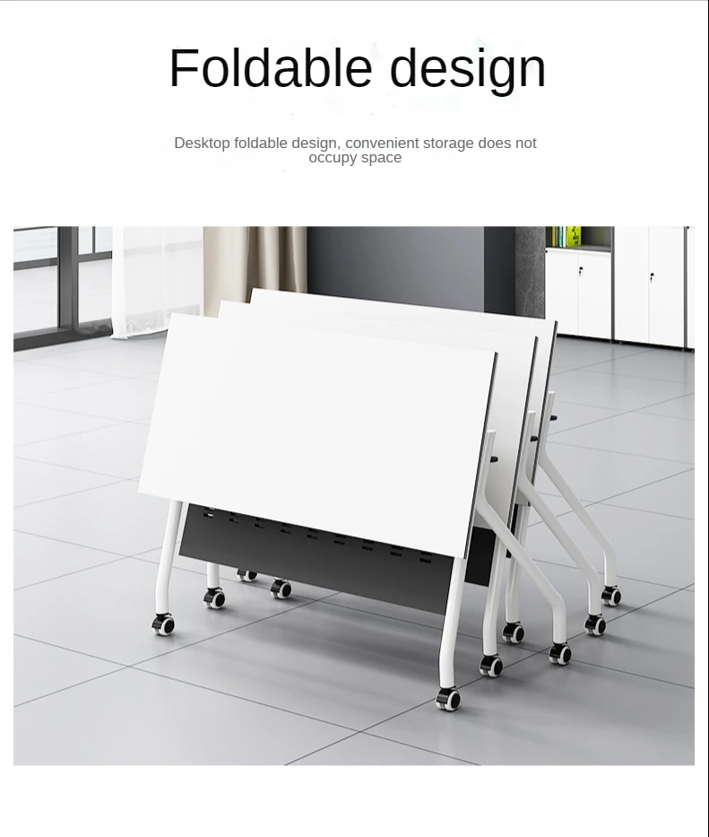 Modular Foldable Office Table - Ideal for Training & Meetings