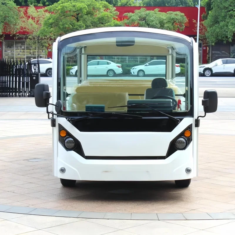 China Electric Vehicle Sightseeing Bus 96v 23 Seat Tourist Sightseeing ...