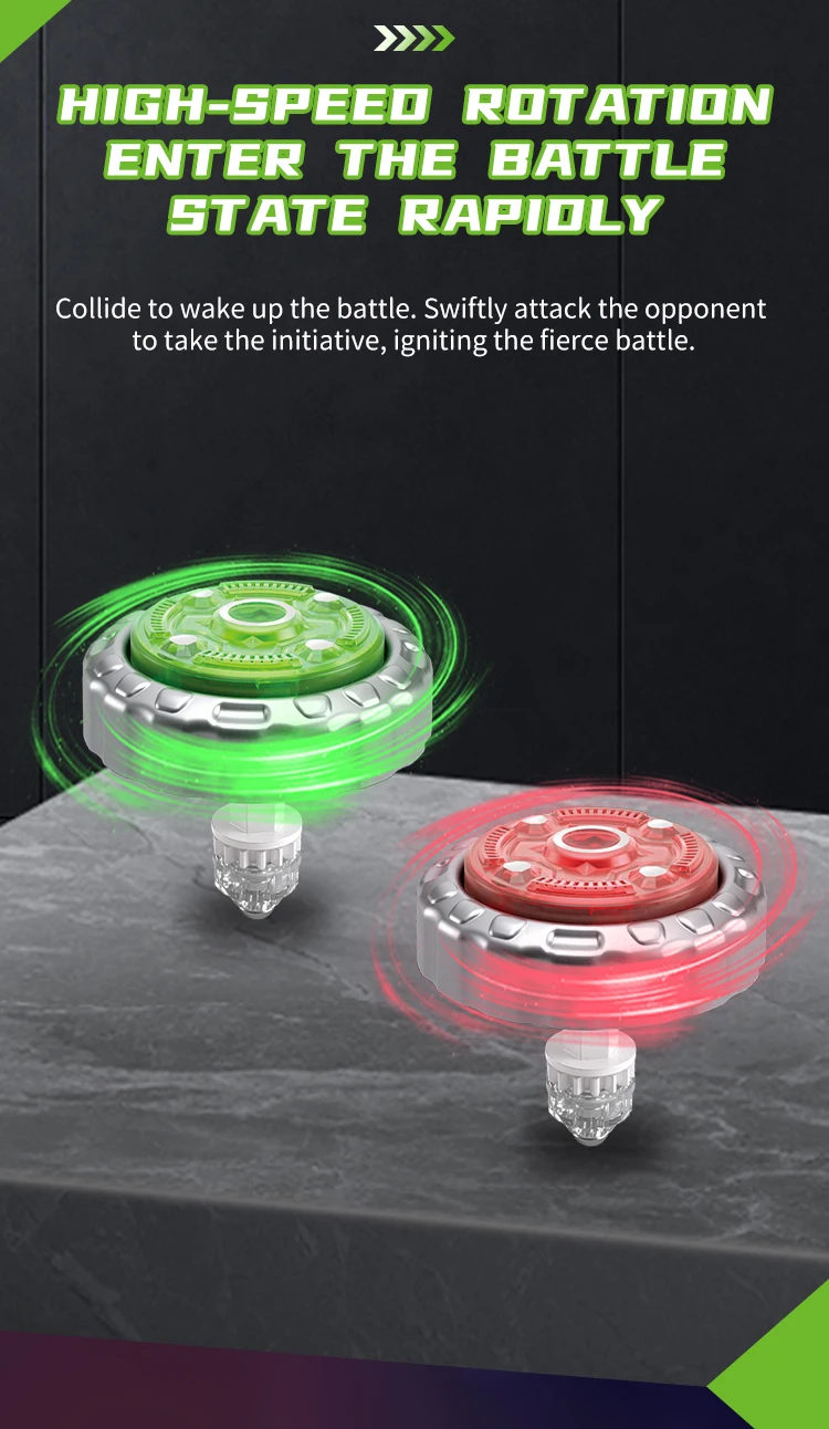 QS Toys Plastic Spinning Top Battling Top Fighting Toy With Arena New ...