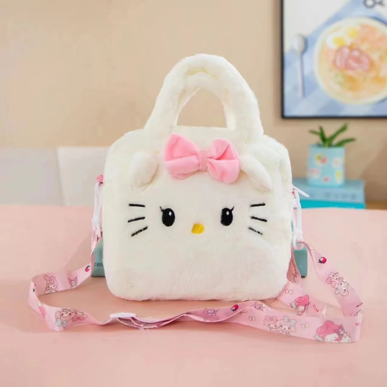 Linda Toy Kawaii Sanrioes Plush Bag Creative Bunny Cinnamoroll My ...