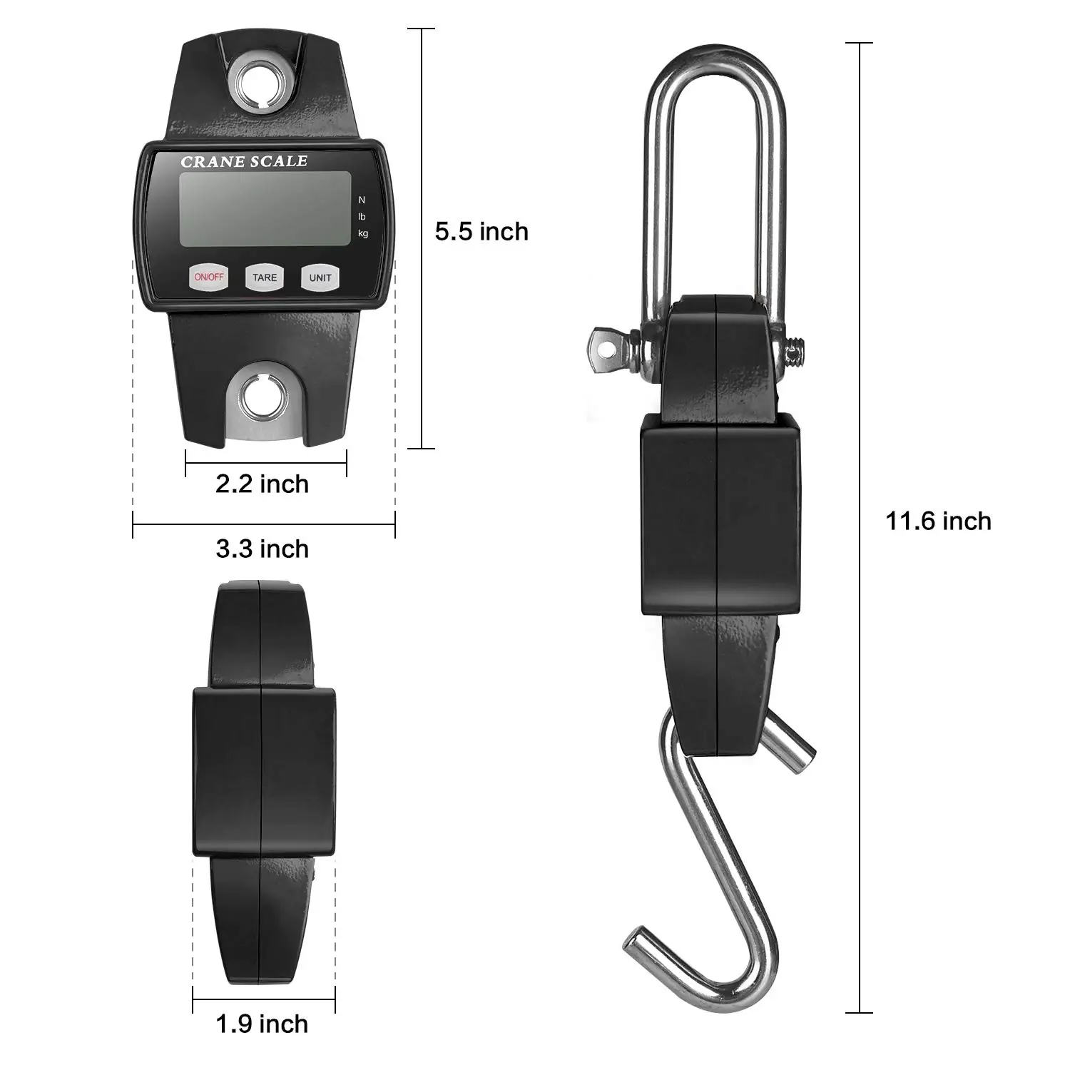 Factory Industrial 300kg Weight Crane Scale Hanging Weighing Scale ...