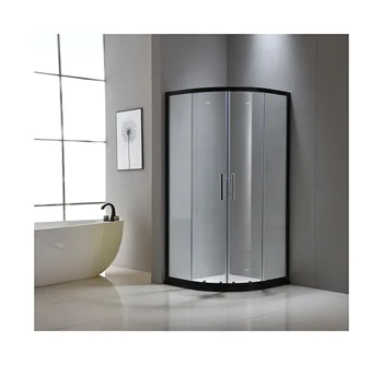 Portable Shower Room Half Round Aluminium Sliding Shower Enclosure ...