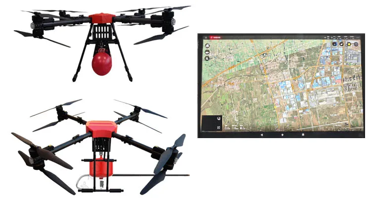 Heavy Lift Drone Uav 20kg Payload Rescue And Survey Drone - Buy Heavy ...