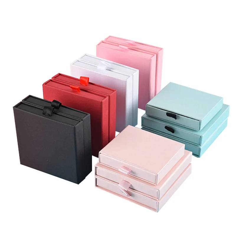Wholesale Luxury Drawer Jewelry Packaging Box With Custom Logo Printing ...