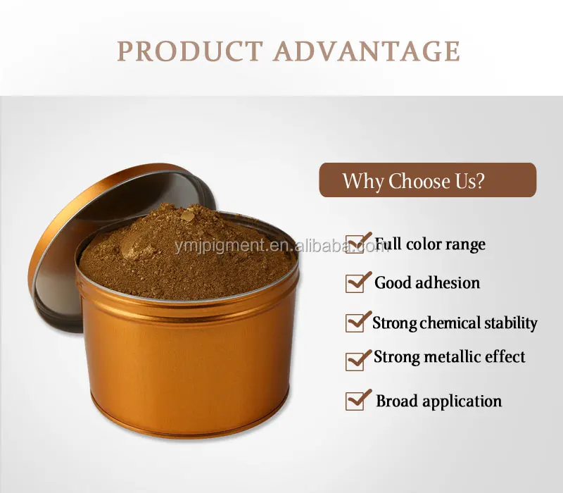 Powder Copper Metallic Pigment Gold Factory Wholesale Strong Metallic ...