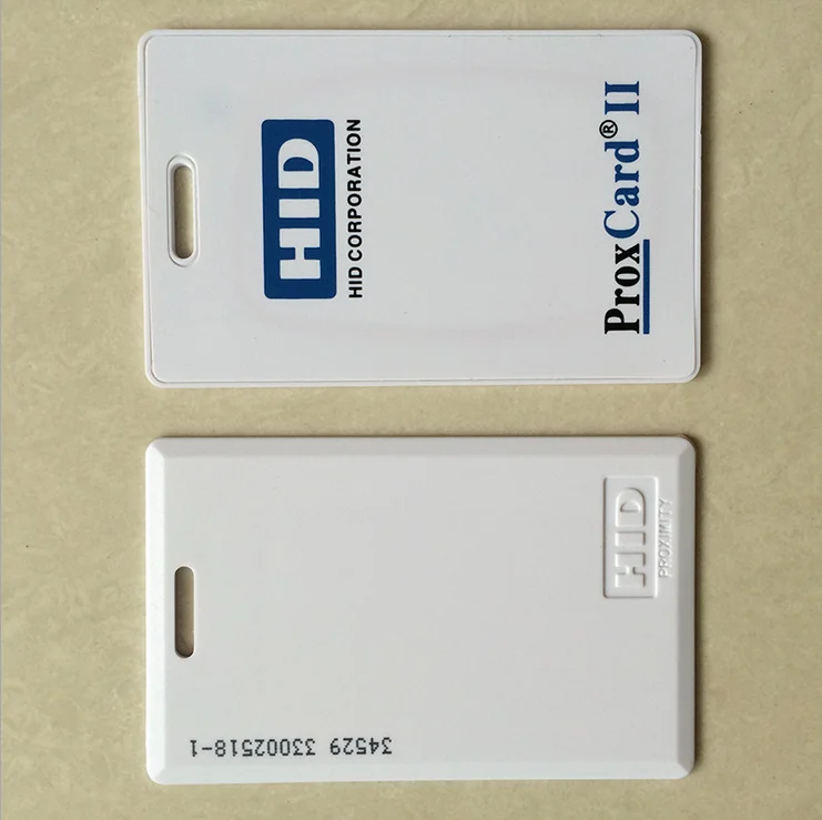 Thick 125khz Hid Prox-card Ii Clamshell Proximity Card For Writable ...