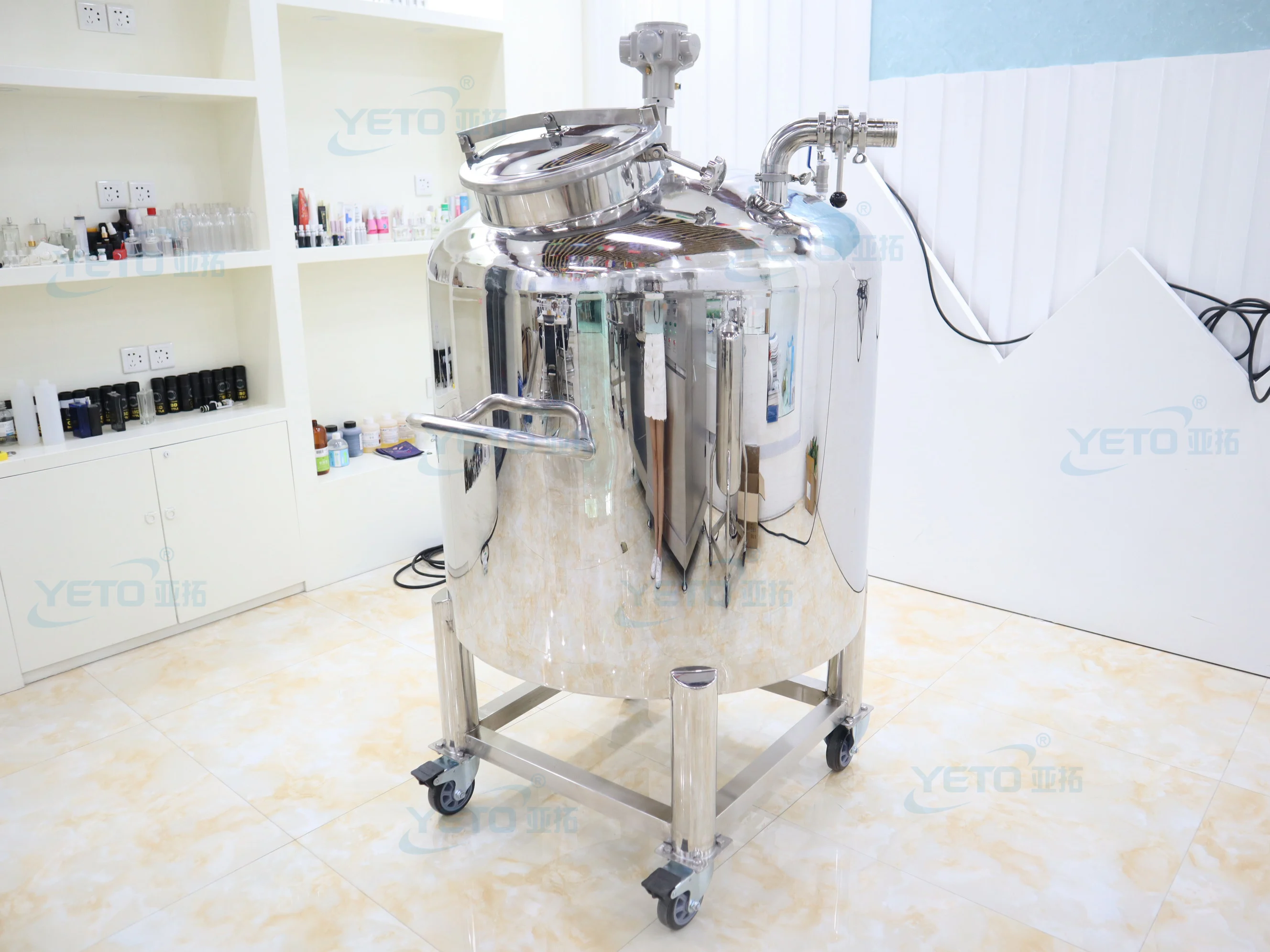 Stainless Steel Pneumatic Agitator Industrial Liquid Spray Oil Glue ...