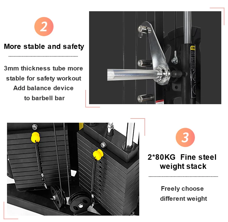All-in-one Home Gym - Strength Training with Smith Machine