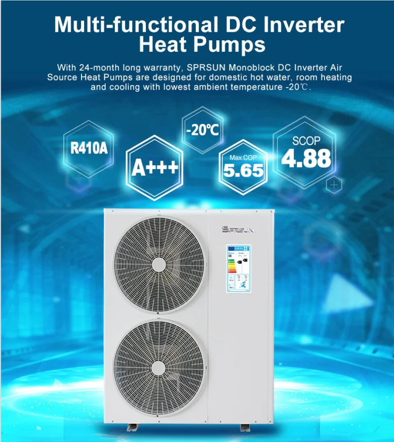 SPRSUN Geothermal Heat Pump - Efficient Heating & Cooling