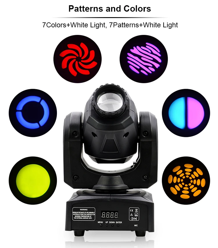 Big Dipper LS30 Mini Stage Lighting - High Brightness Bulb