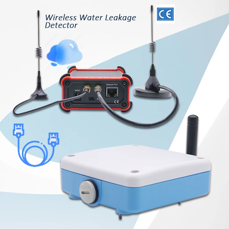 Water Leak Detection Device Wireless Sensor Smart Home Water Leak Sensor Remote Data Monitoring ...