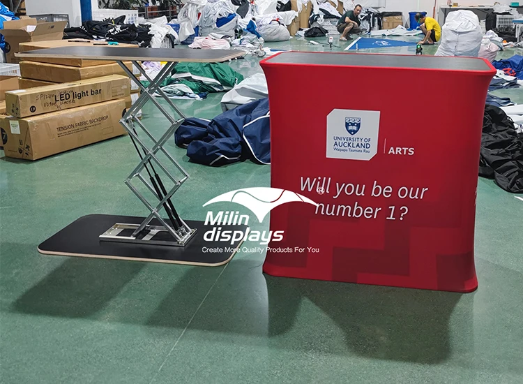 Custom Podiums Counters Stand - Portable & Economic Display