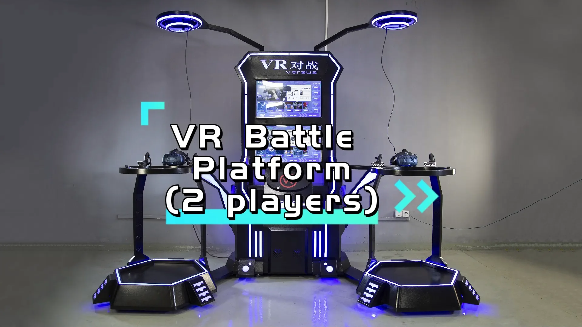 Yhy Vr Battle Platform Walking Space Vr 9d Simulator Virtual Reality ...