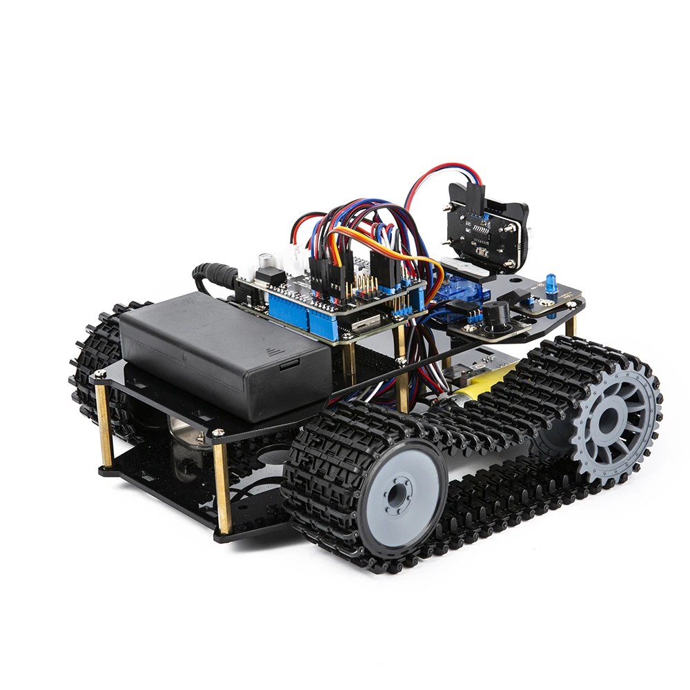 ACEBOTT ESP32 Smart Tank Robot Car Kit For Arduino DIY Programmable STEM Toys| Alibaba.com