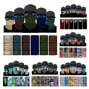 Customized Multifunctional Fishing Neck Gator Elastic Face Neck Gaiter ...