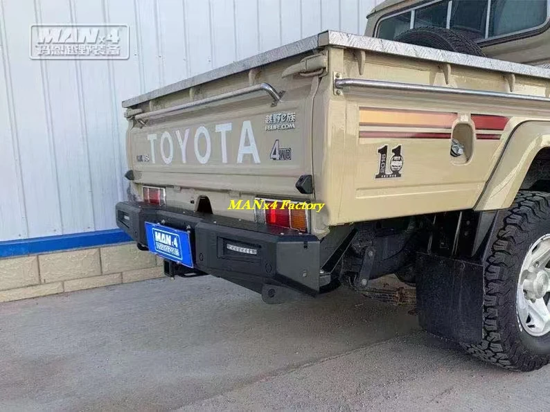 MANx4 Off-Road Steel Rear Bumper for Land Cruiser Pickup LC79| Alibaba.com