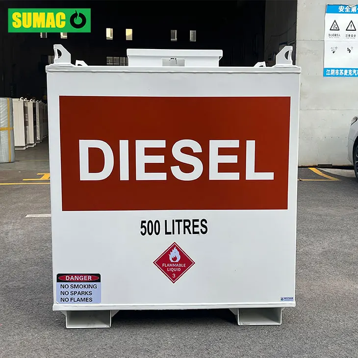Portable Gasoline Fill Station Container Fuel Oil Diesel Tank 1000 ...