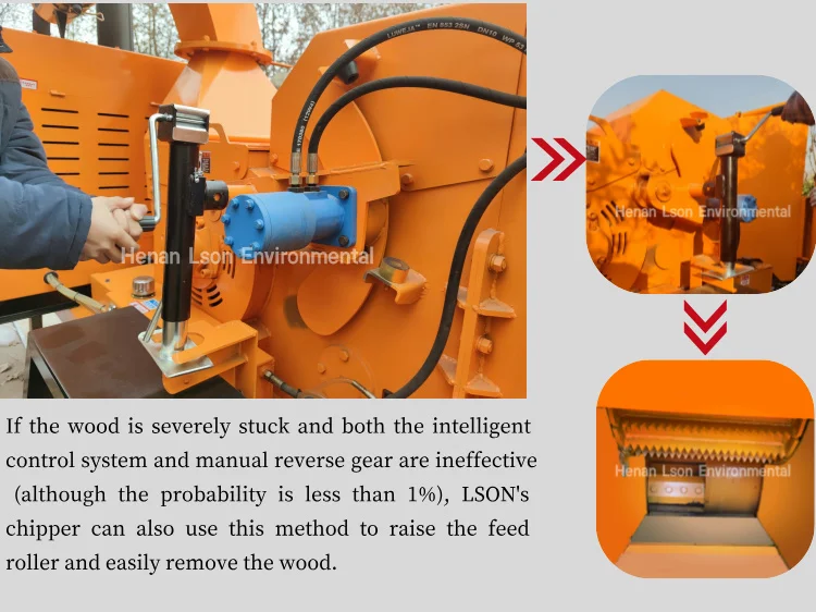 LSON Diesel Forestry Machinery - Efficient Wood Chippers