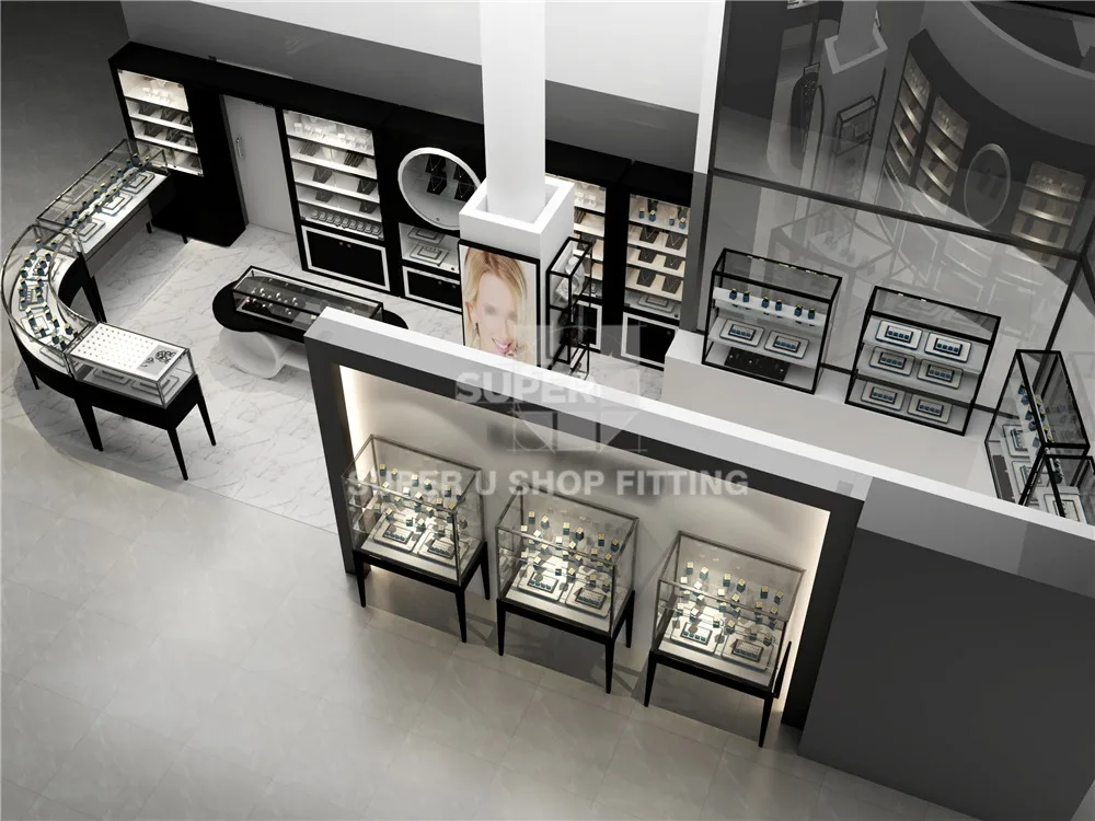 Wholesale Small Jewellery Showroom Layout Plan | Retail Diamond Jewelry ...