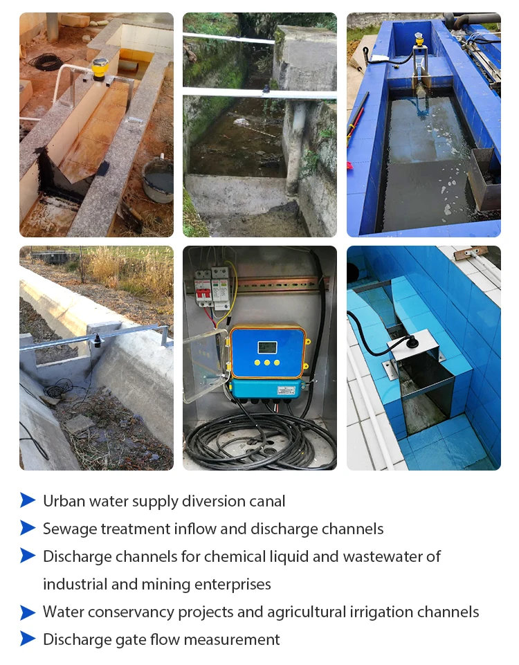 Holykell Fábrica Canal Parshall Agua Canal Abierto Medidor De Flujo ...