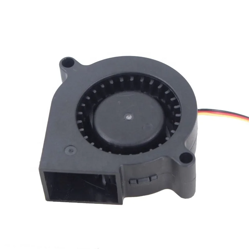 Fl Dc 12v Axial Flow Brushless Fan 5020 Wide Port Dc Blower Fan Air ...