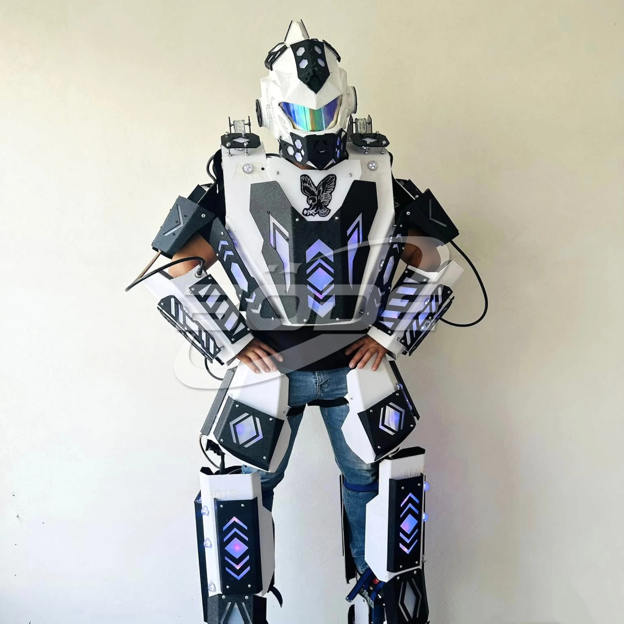 Hot Selling Led Mecha Stilts Costume Party Nightclub Stilts Costume ...