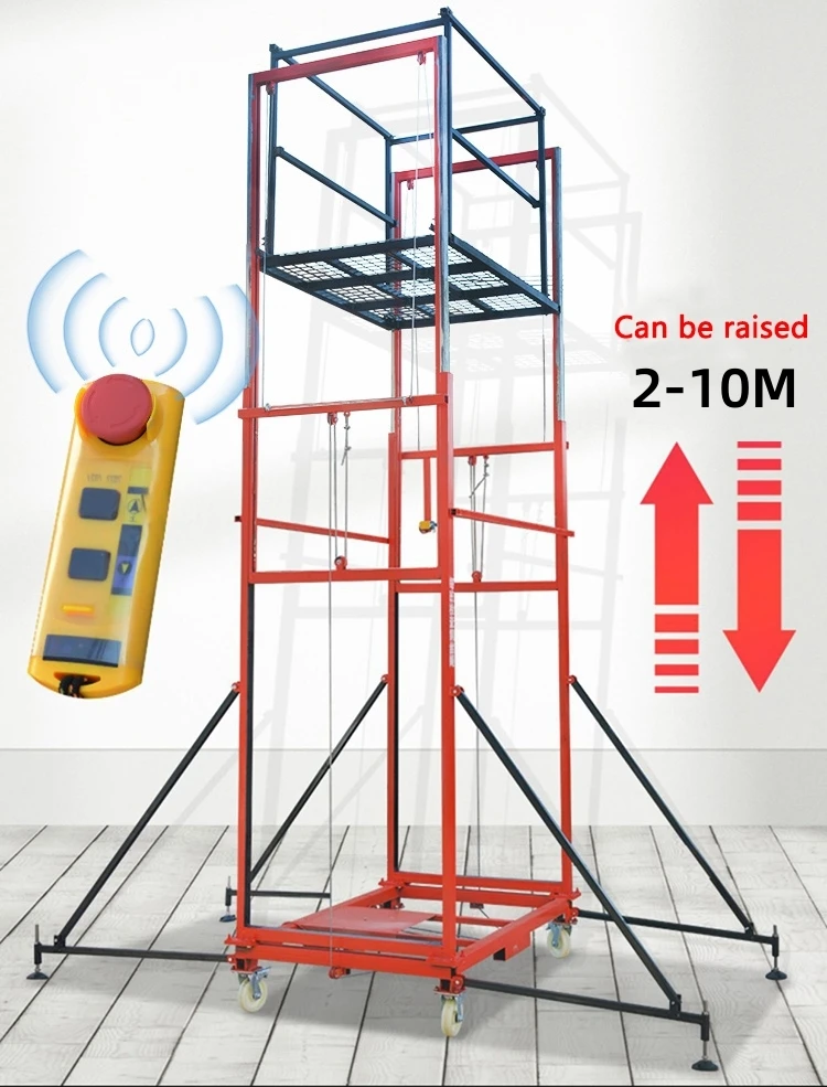 San Multiple Models Foldable Electric Scaffold Lift - 6m