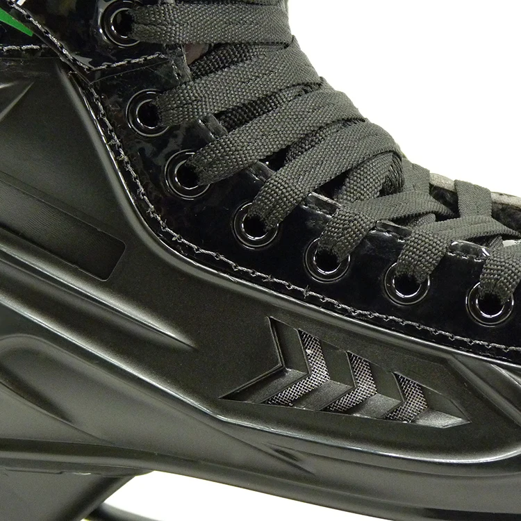 Man Boy OEM Fibre Midsole Hard Shell Speed Hockey Ice Skates