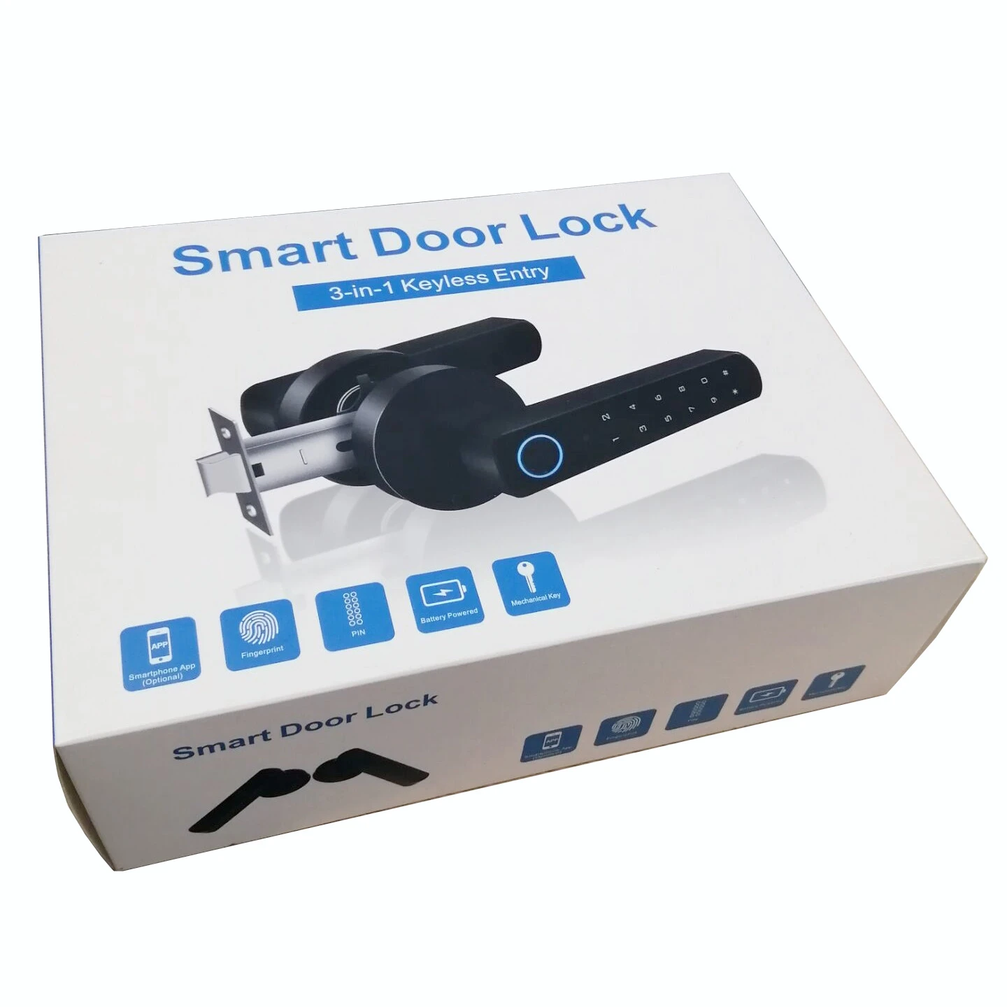 Mini And Simple,Pin,Biometric Fingerprint Smart Home Door Lock - Buy ...
