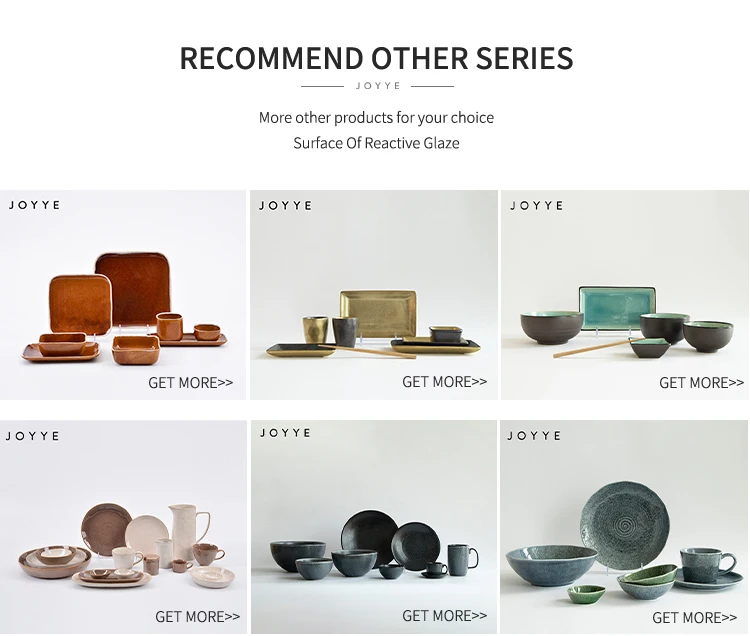 Joyye Luxury OEM Customized Ceramic Tableware - Reactive Glaze Ceramic ...