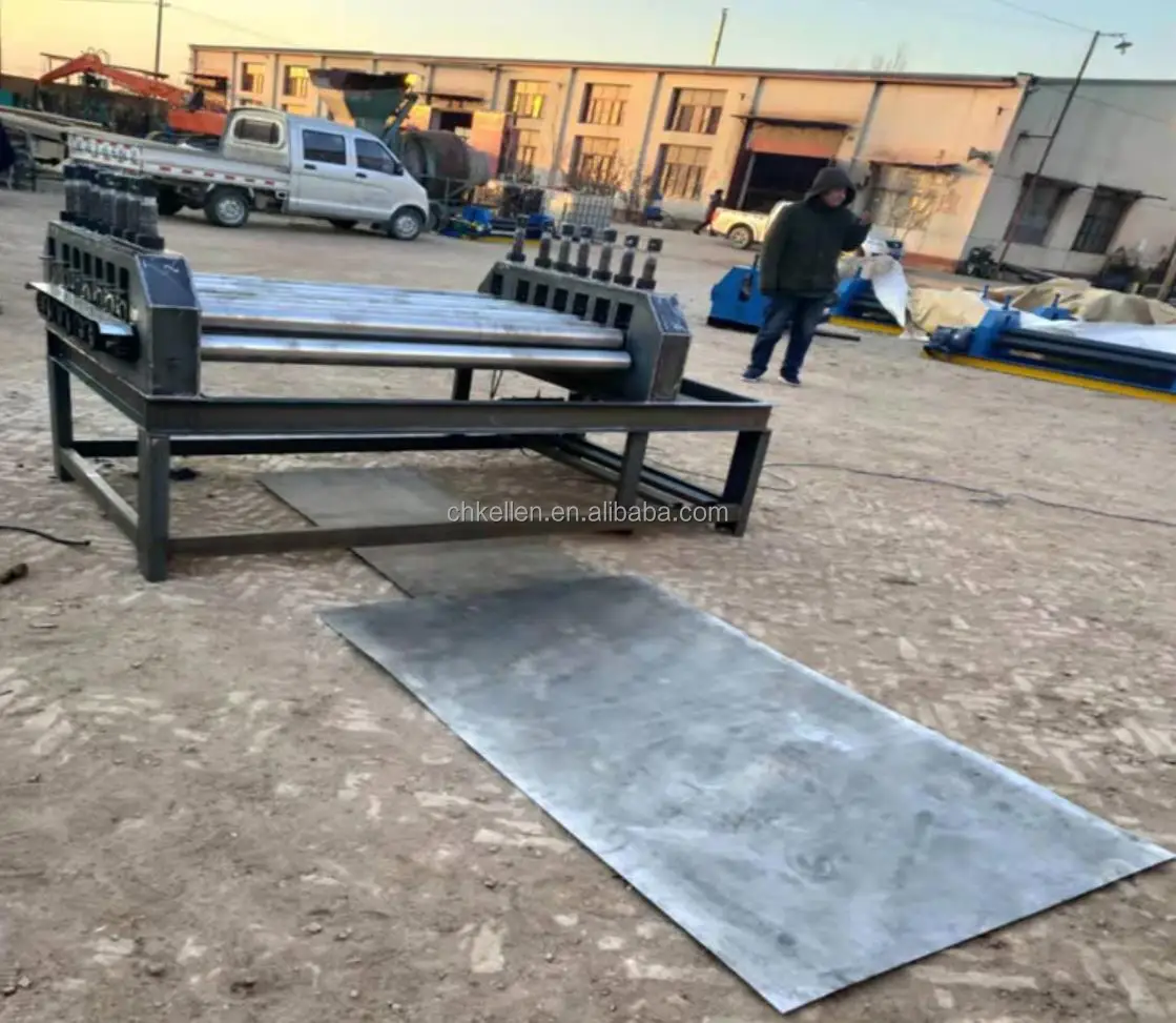 Large Automatic Steel Plate Flattening Machine Aluminum Plate Automatic ...