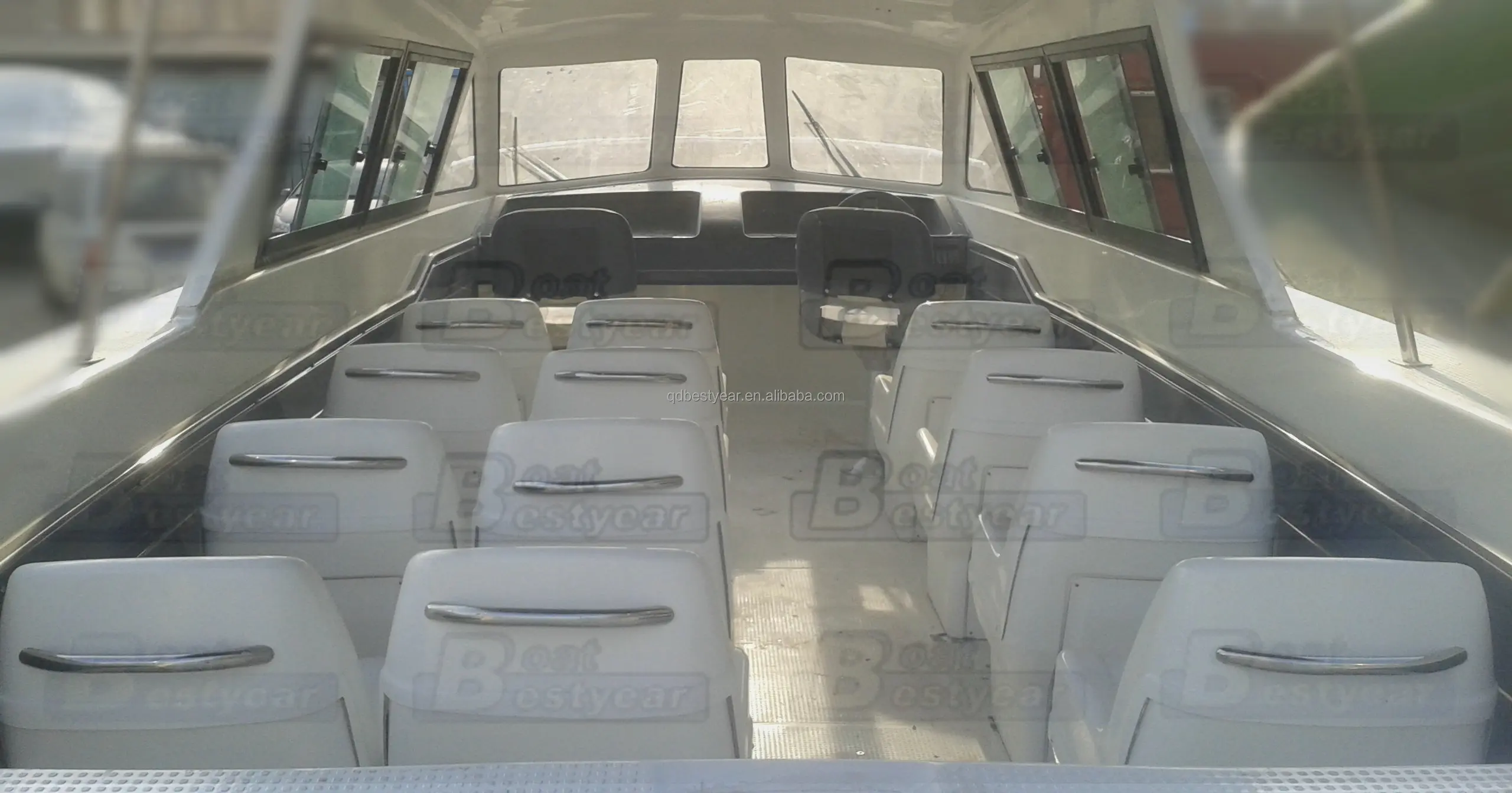FRP Boat Fiberglass Yacht Passenger Boat 880/960 Ferry