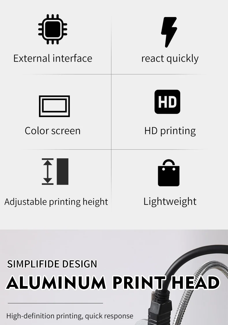 KELIER KX180 Inkjet Printer - Fast, Easy QR Code Printing