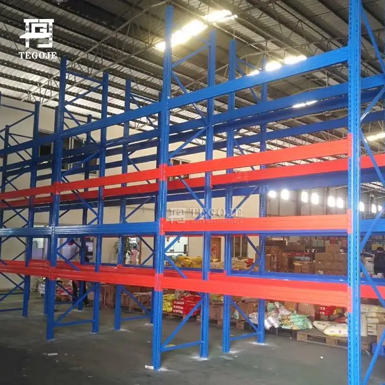 Factory Galvanized Metal Rack Storage Shelving Units Racks Industriales ...
