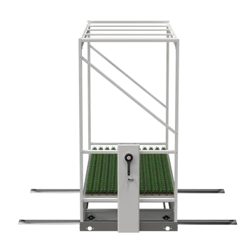 Indoor Rolling Bench With Trellis Flow Table Hang Light Flood Grow Ebb ...