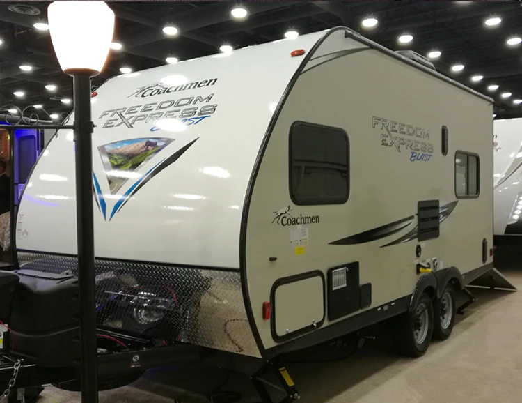 Black & White Aluminum Edging Strip for RVs & Campers, OEM