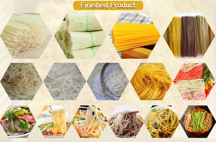 Automatic Funchoza Vermicelli Rice Cellophane Noodle Making Machine ...
