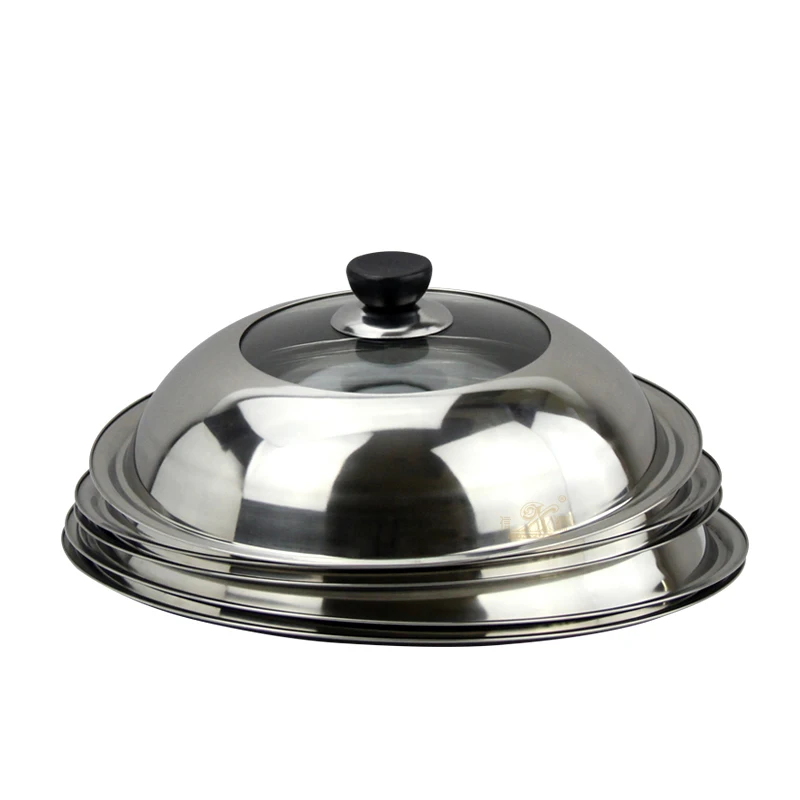 Best Seller Stainless Steel Cooking Pot Cover Wok Cover Food Cover ...