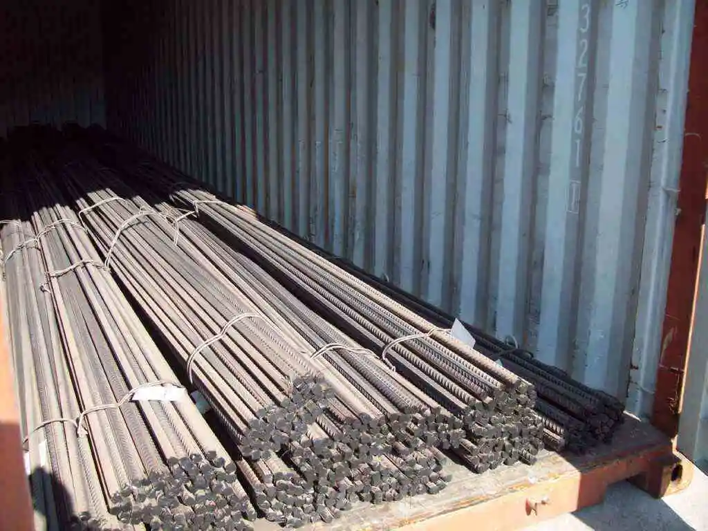 Hrb400 Carbon Steel Black Reinforcing Steel Rebar Construction And ...