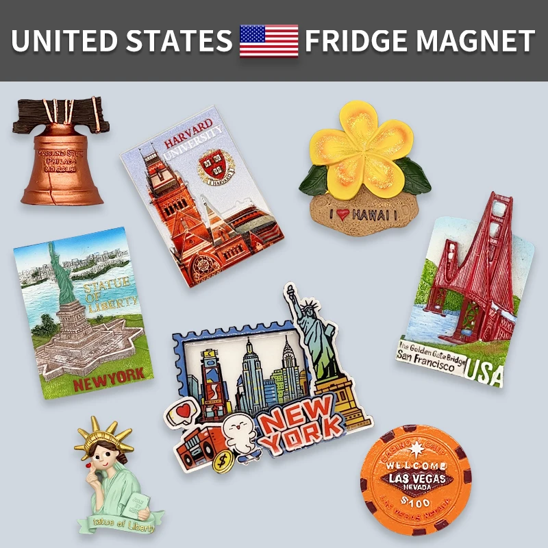 Custom 3d Resin Mini Fridge Magnetics Printed Uv Fridge Magnet In Resin ...