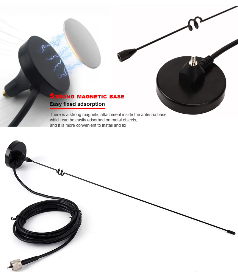 External Modem Sucker Antena Magnetic Base TV Antenna Gsm Helical ...