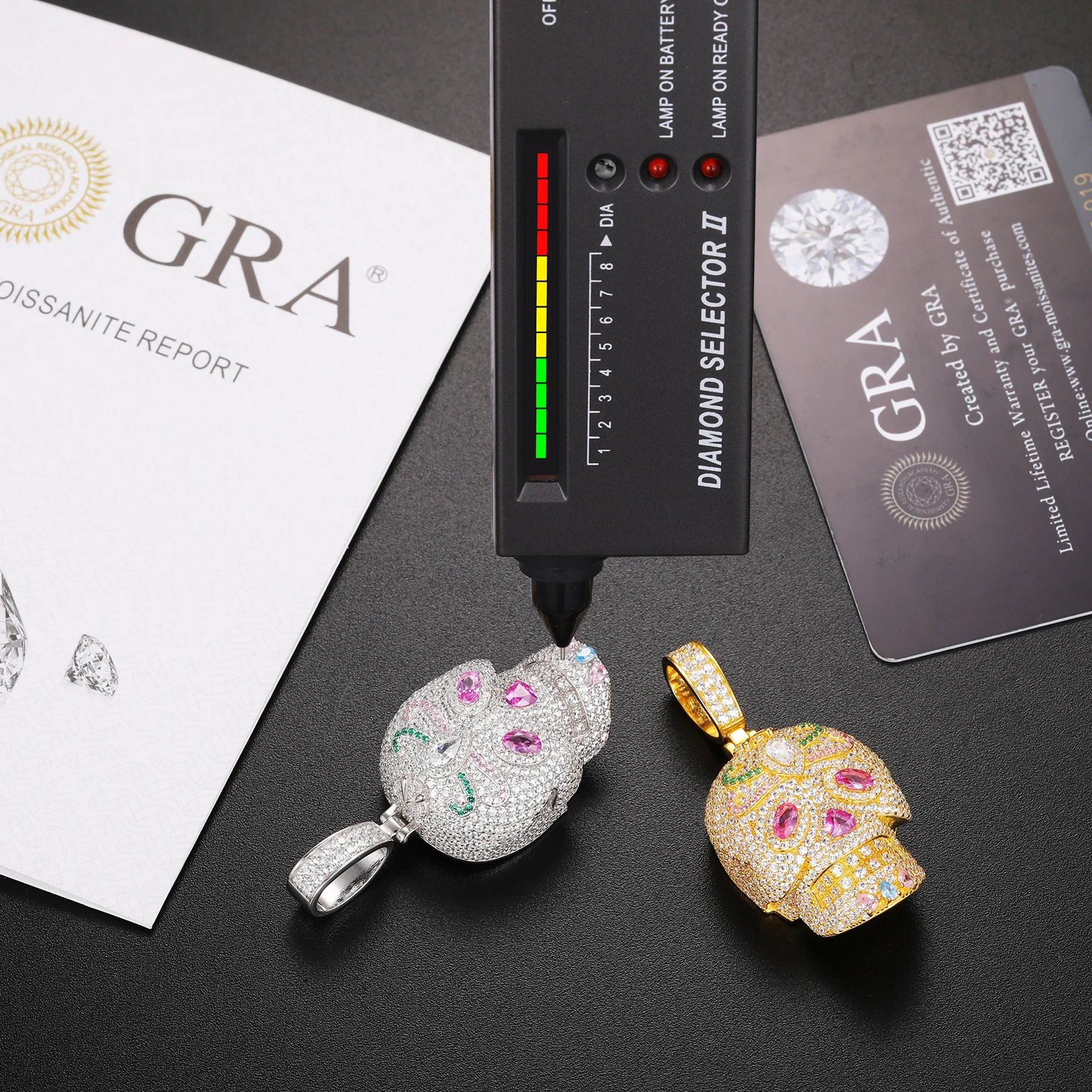 Fine Hip Hop Men's Jewelry Gold Plated 925 Sterling Silver VVS ...