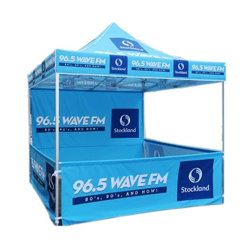 Collapsible Booth Kiosk Market Awning Custom Collapsible Outdoor Canopy ...