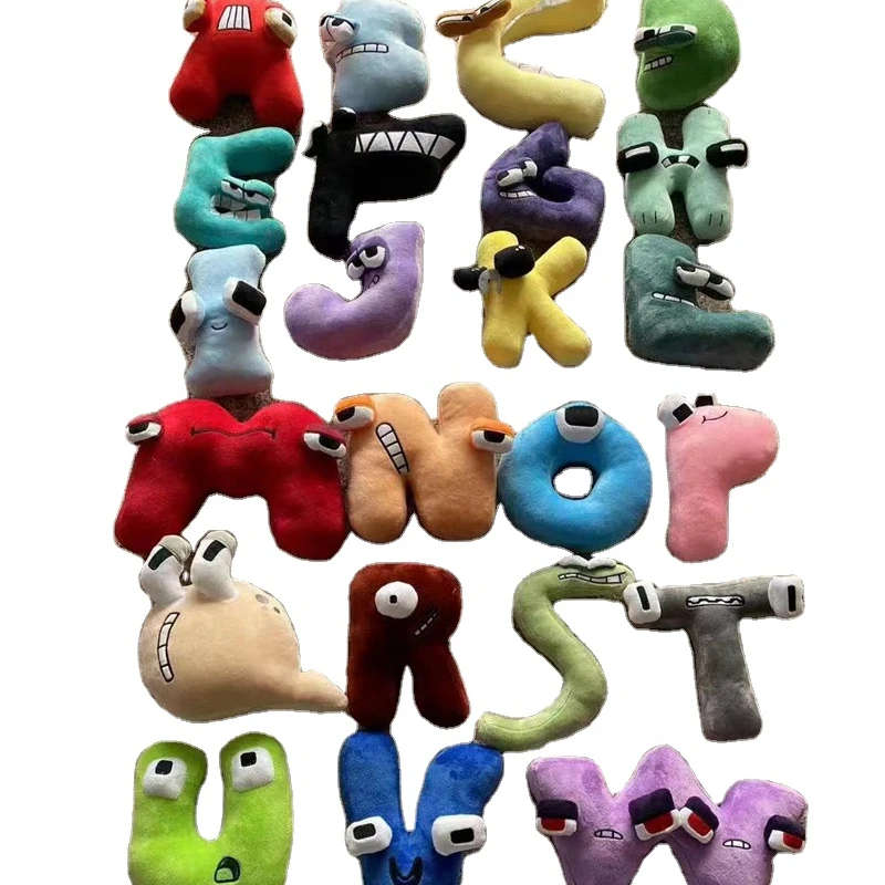 Super Popular Alphabet Lore Plushies A To Z Alphabet Lore Plush Letter ...