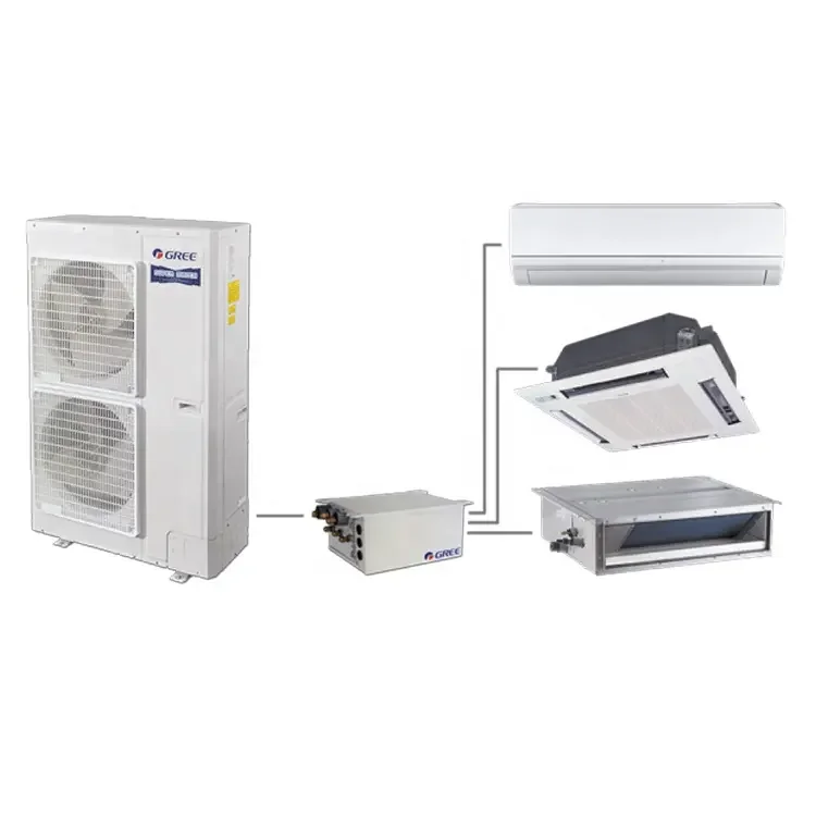 R410a Multi Split Air Conditioner 4 Way Suspended Ceiling Cassette Fan Coil Unit Vrf Vrv Air ...