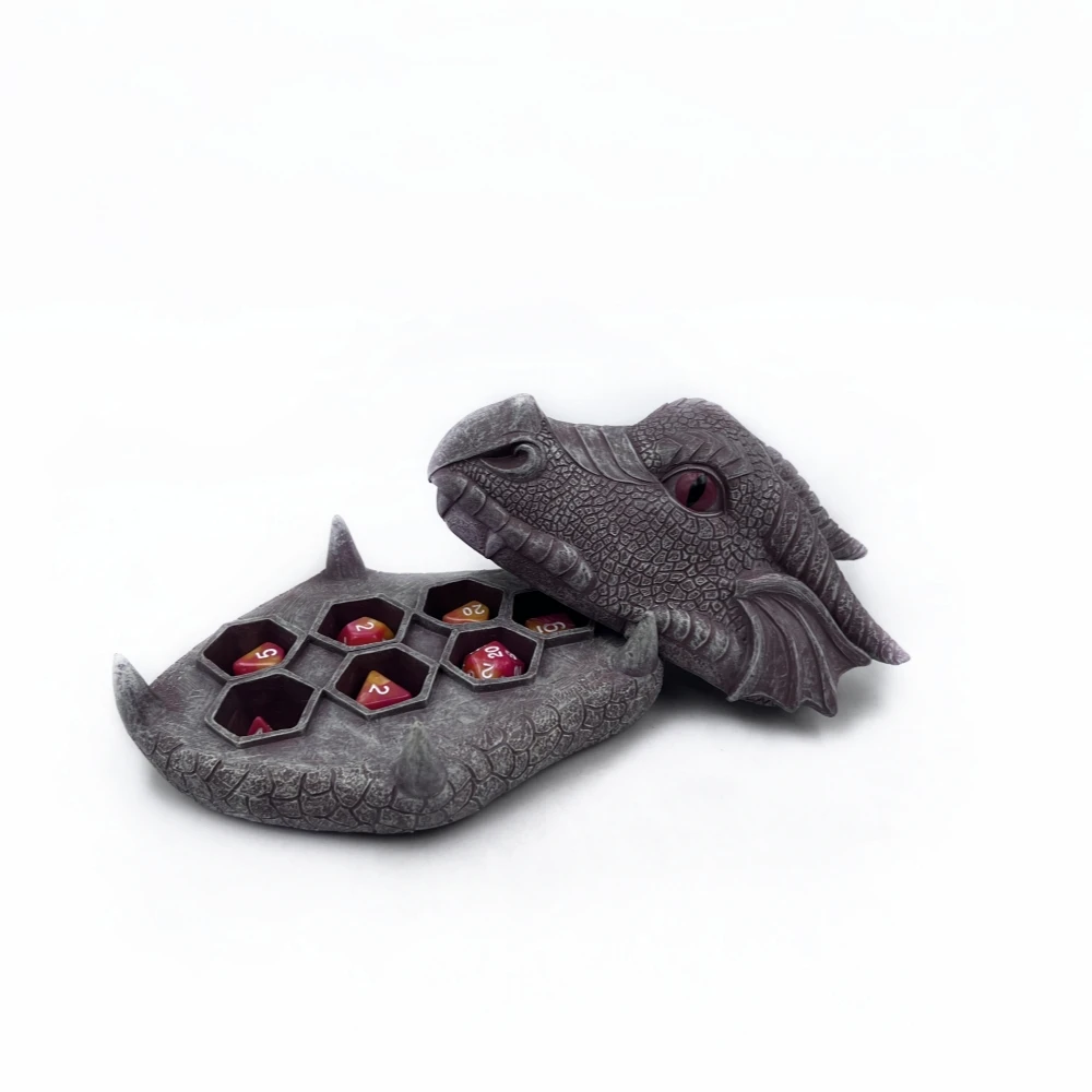 Resin Mythical Dragon Figurine DND Game Dices Holder| Alibaba.com