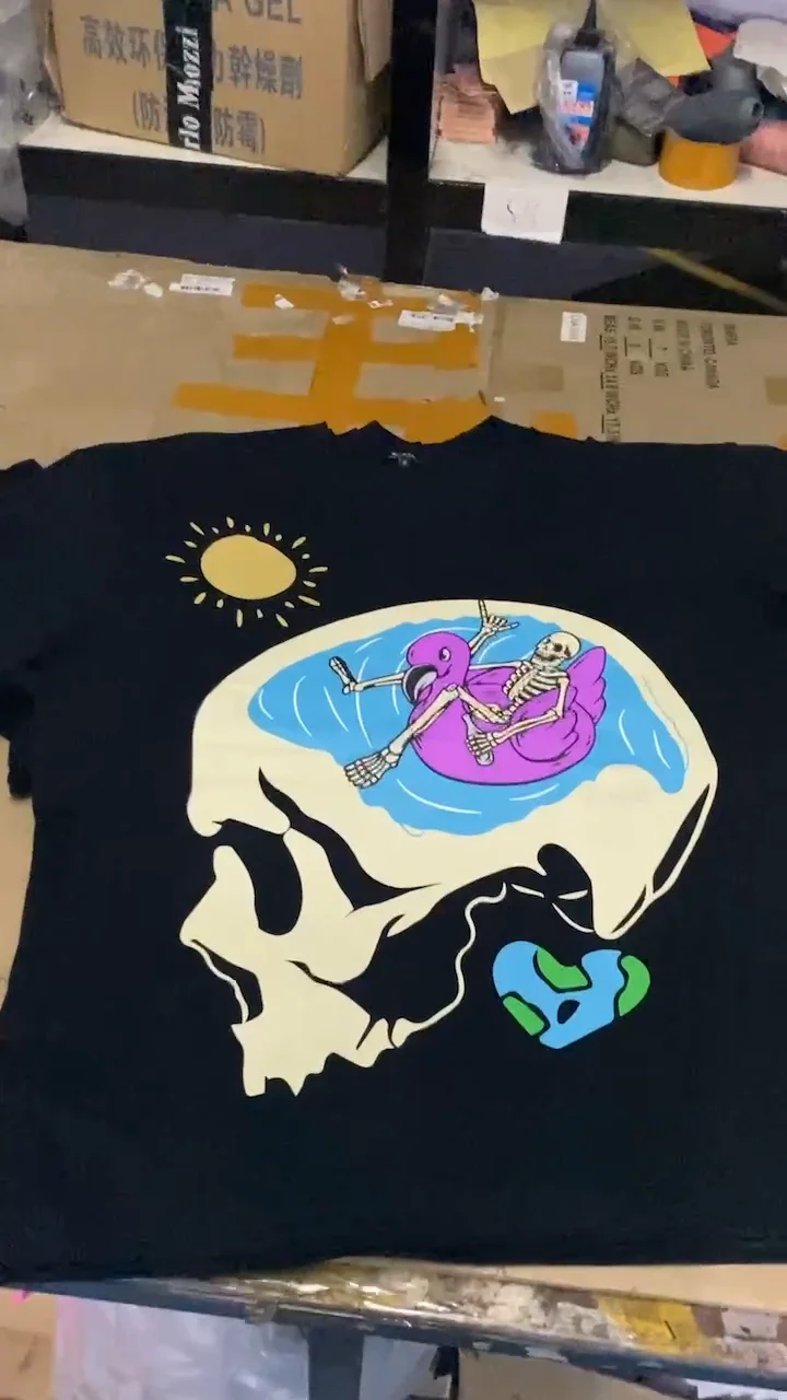 High Quality Custom Blank Vintage Streetwear Graphic T Shirts For Men ...