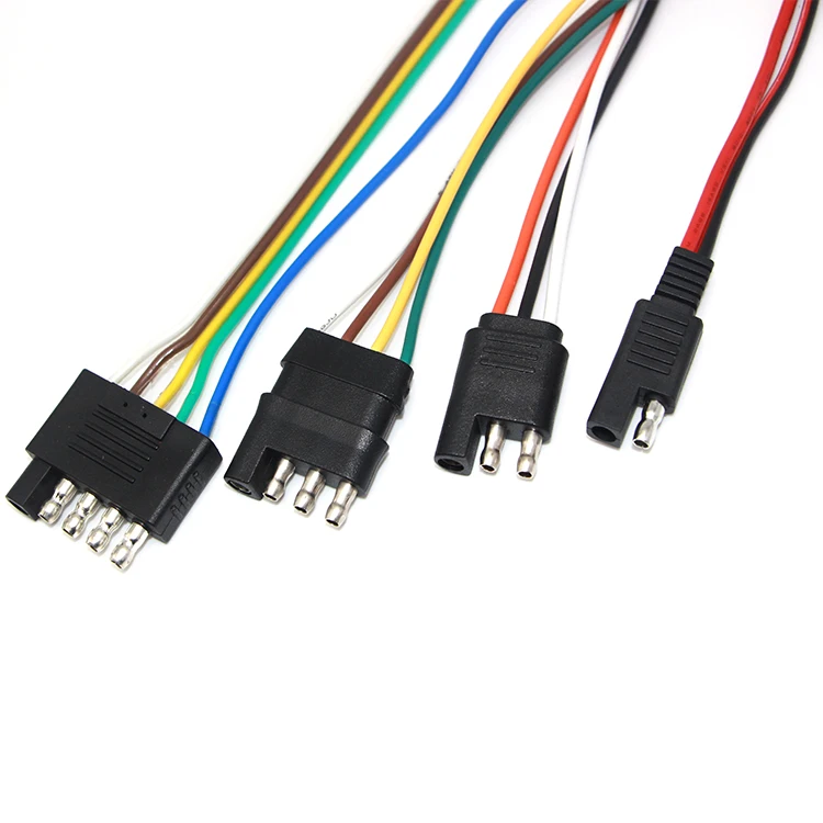 Sae 5pin Male Female Sae Plug Extension Wire - Buy Sae To Sae ...